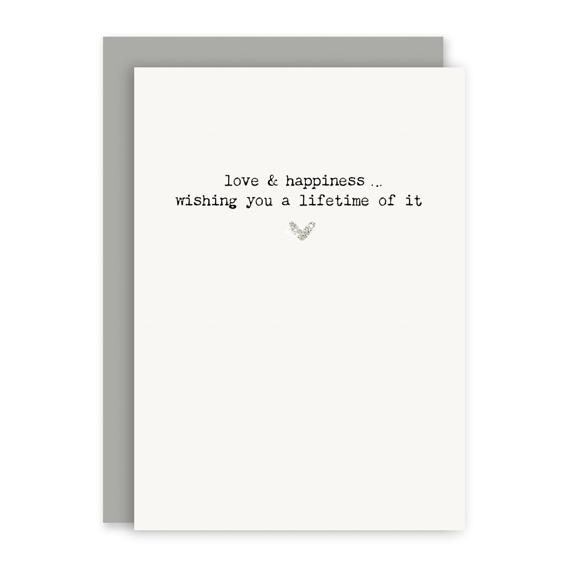 Love & Happiness... Wishing You A Lifetime Of It - Wedding Card – Susan ...