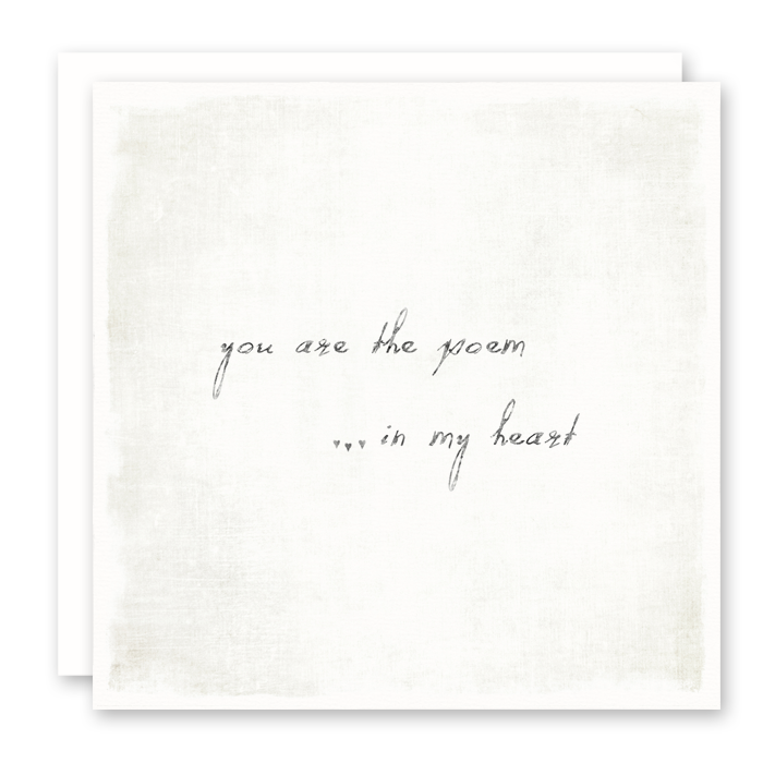 LOVE CARD | POEM OF MY HEART | SUSAN CASE DESIGNS – Susan Case Designs